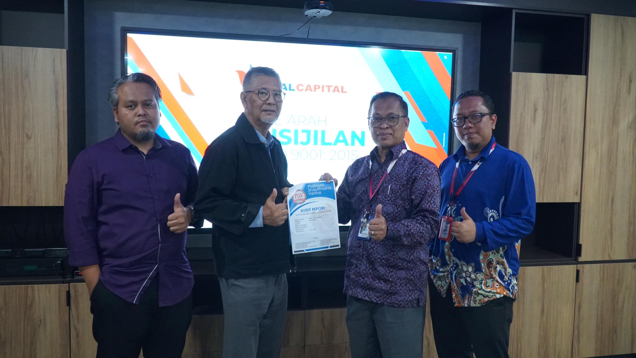 RCB pada hari ini telah berjaya mengekalkan sijil ISO 9001:2015 – Rural ...