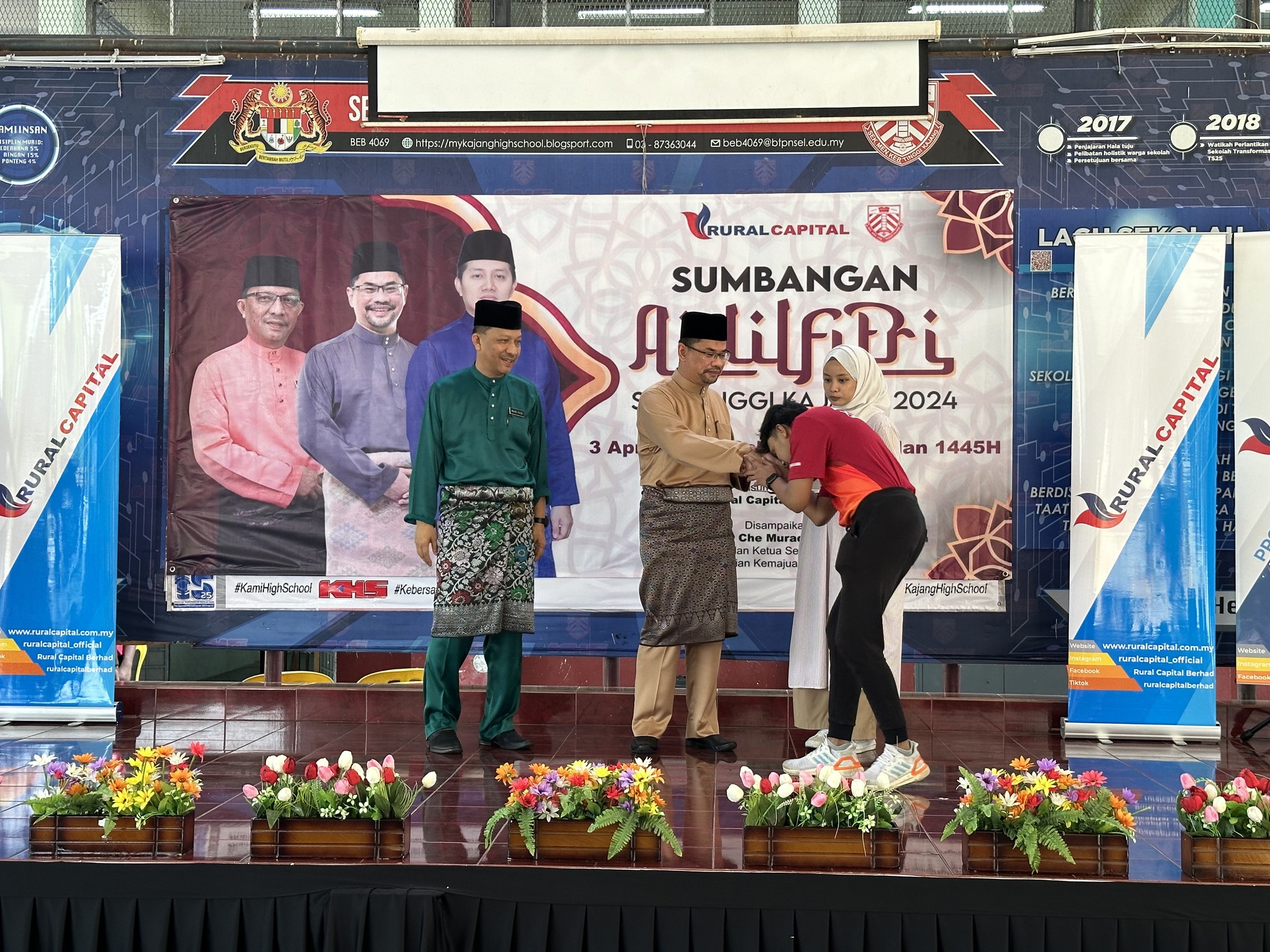 RCB RAI PROGRAM INFAQ RAMADAN DAN IDUL FITRI BERSAMA PARA PELAJAR SEKOLAH MENENGAH KEBANGSAAN ...